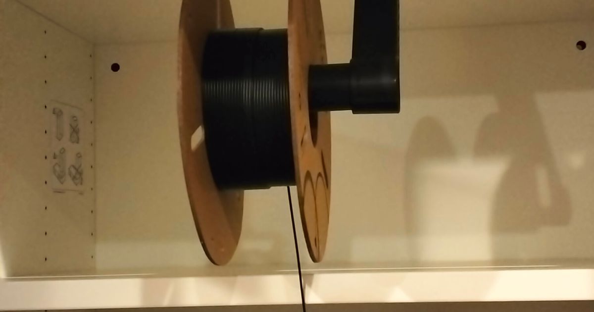 Filament holder mount by OliWee | Download free STL model | Printables.com