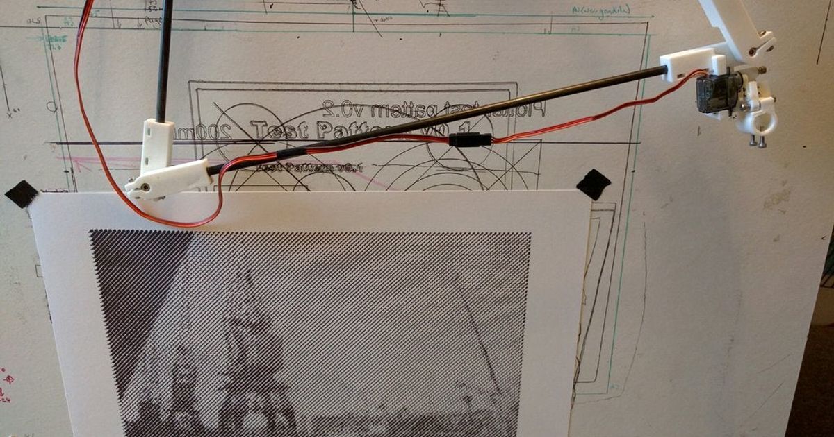 2D Delta Drawbot by pittance | Download free STL model | Printables.com