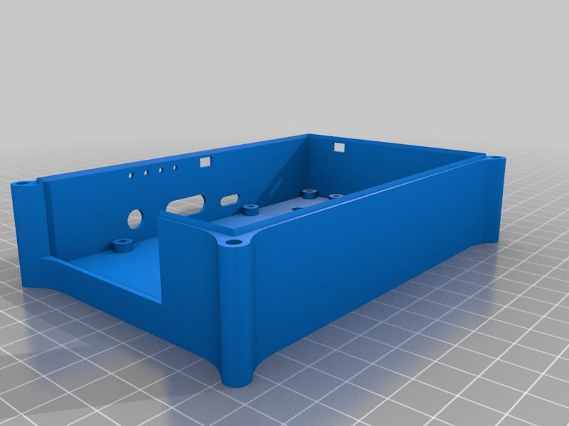 Raspberry Pi + 5 Inch Screen Case (RetroPie Console) by Andreas Gohr ...