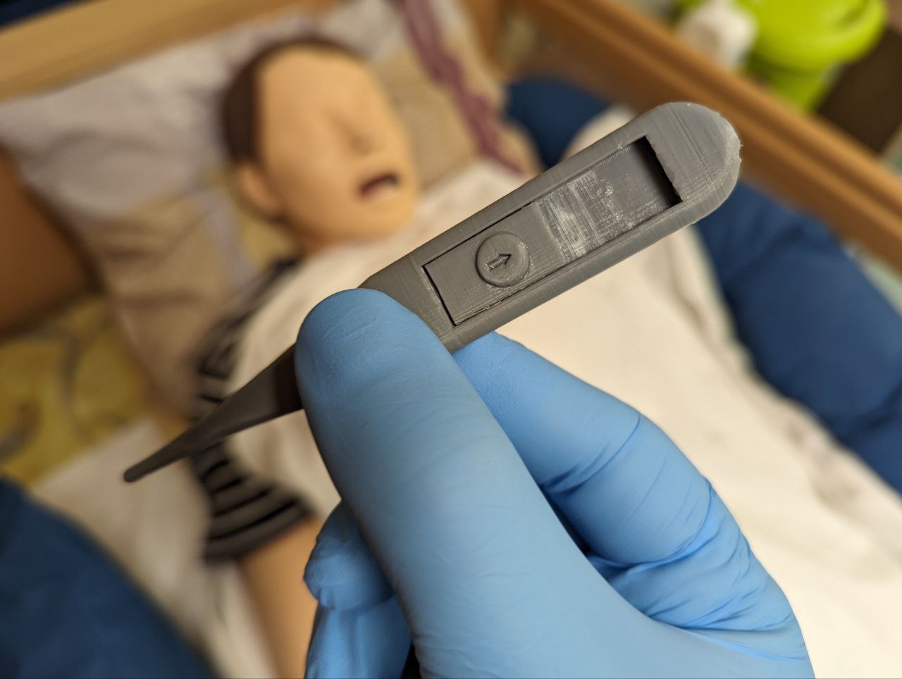 Digital thermometer prop for clinical simulation by Aleksandrs Oborins ...