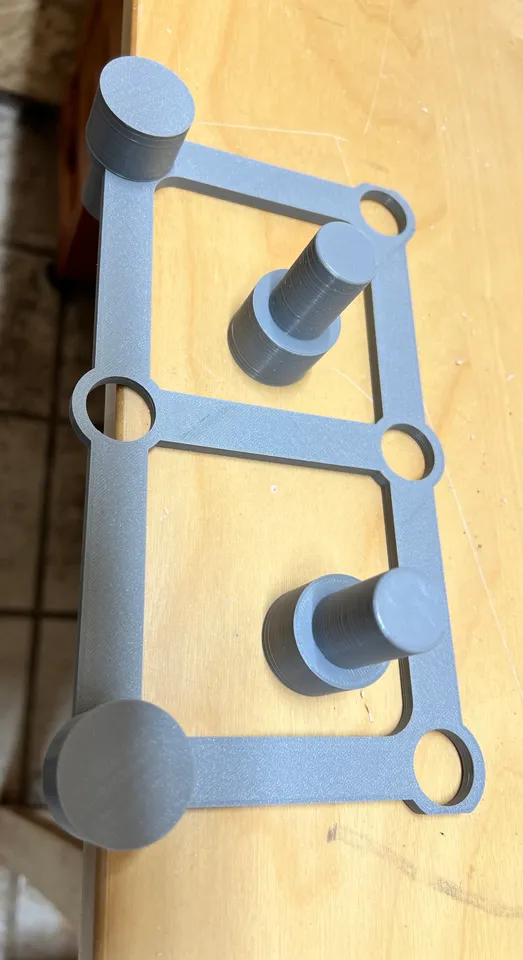 Dog Hole template 96x20mm by Daindi | Download free STL model ...