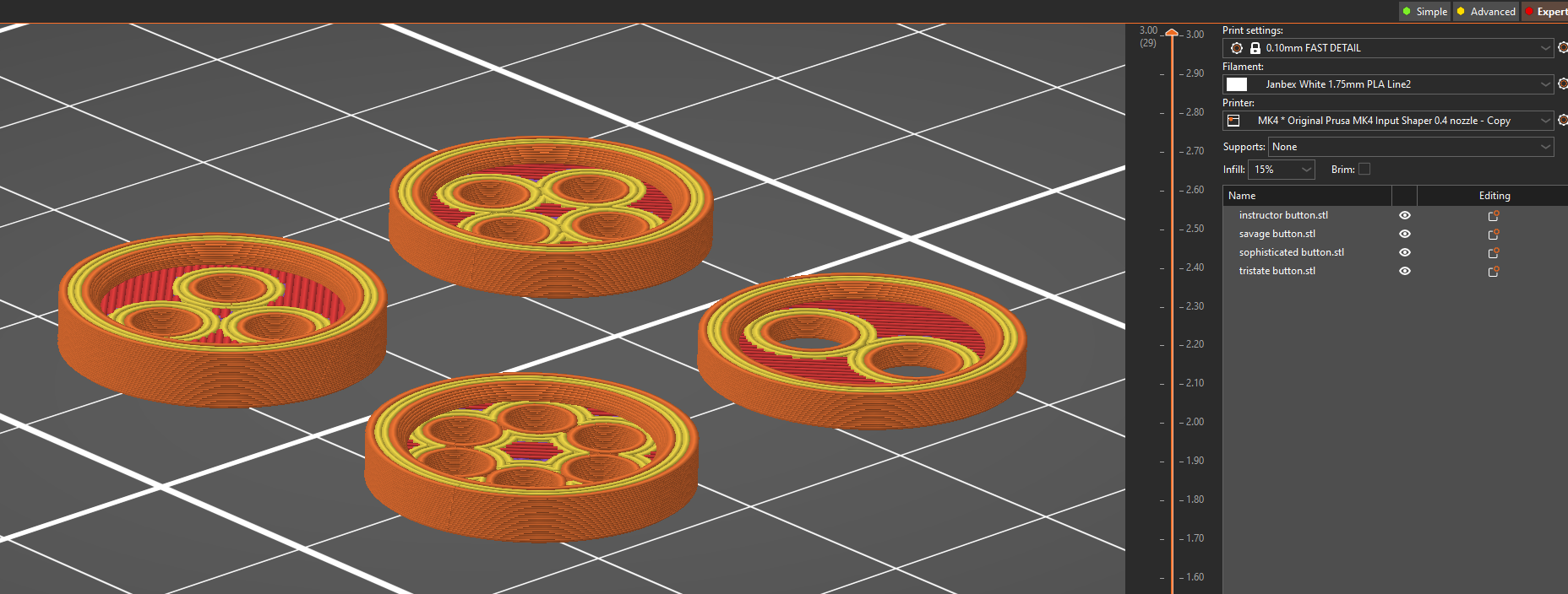 sewing buttons by Philcotigo | Download free STL model | Printables.com