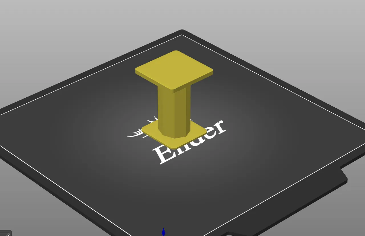 Simple Print Post by Piecraft | Download free STL model | Printables.com