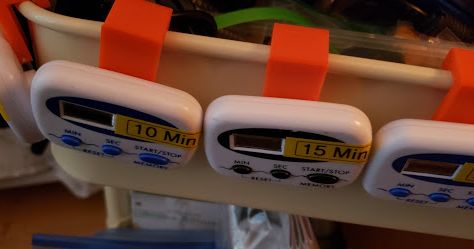 Timer holder stand by RAH1 | Download free STL model | Printables.com