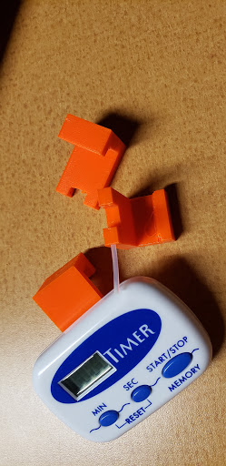 Timer holder stand by RAH1 | Download free STL model | Printables.com