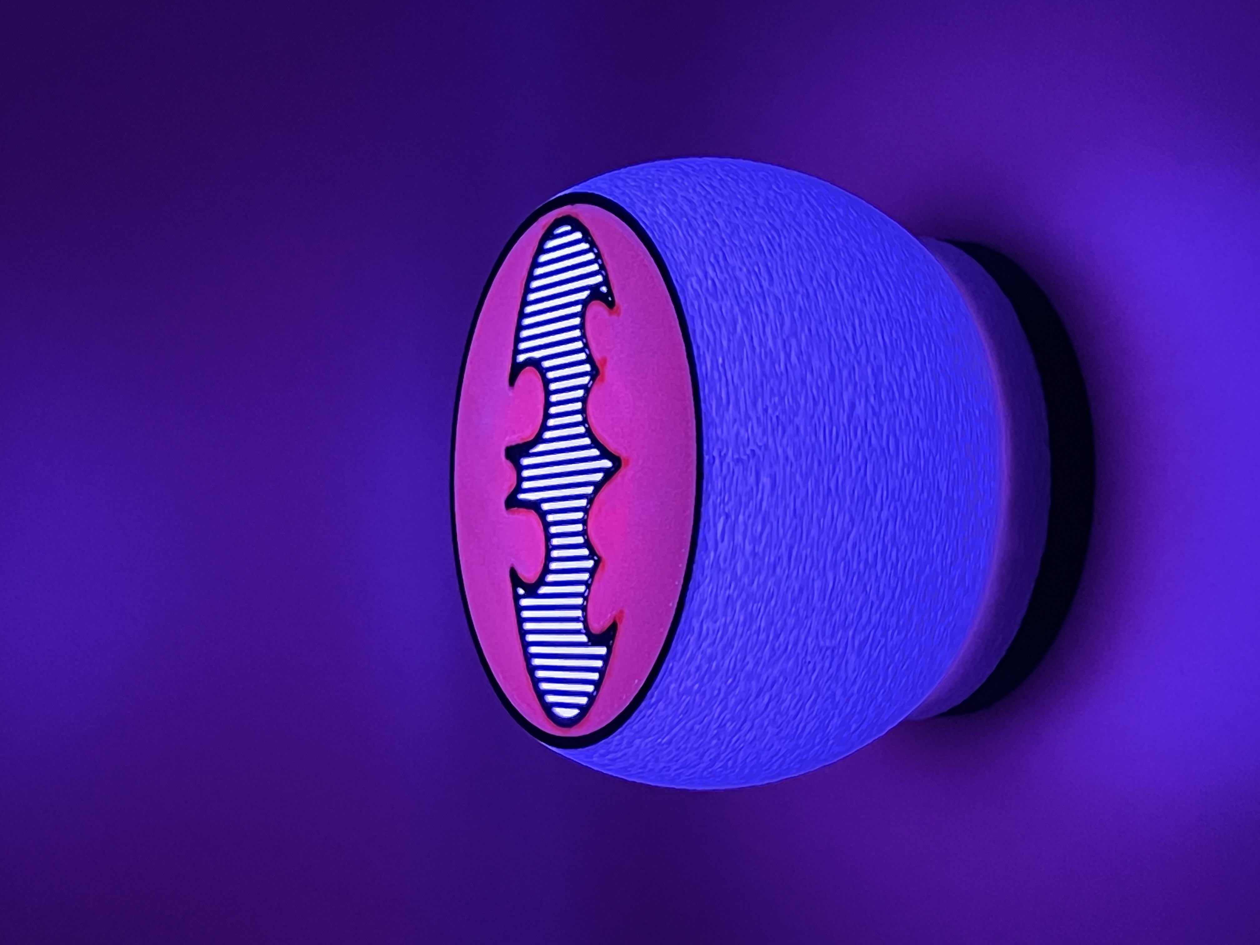 Gotham Glow: A Batman RGB Lamp Experience by Levytek | Printables Store