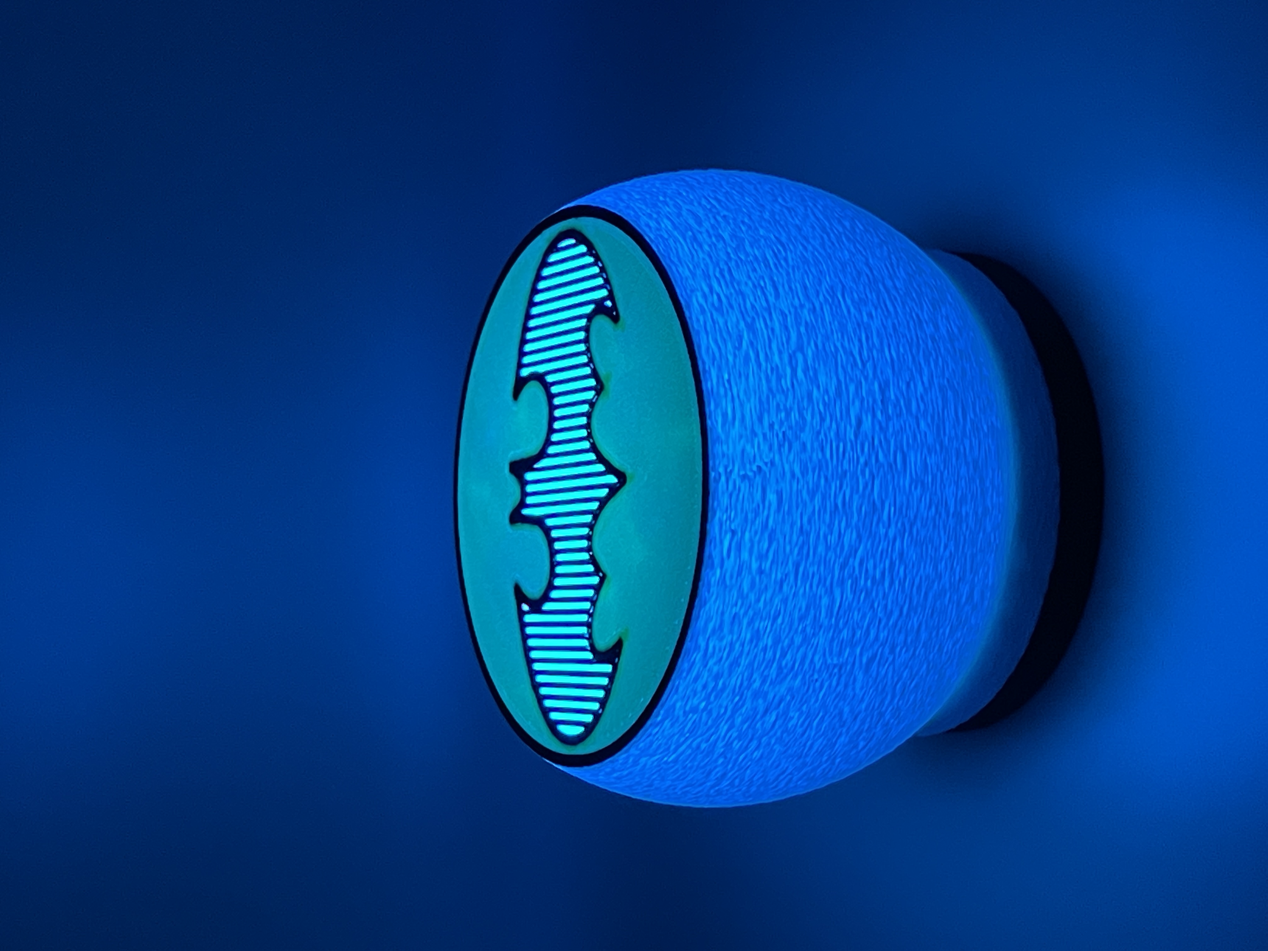 Gotham Glow: A Batman RGB Lamp Experience by Levytek | Printables Store