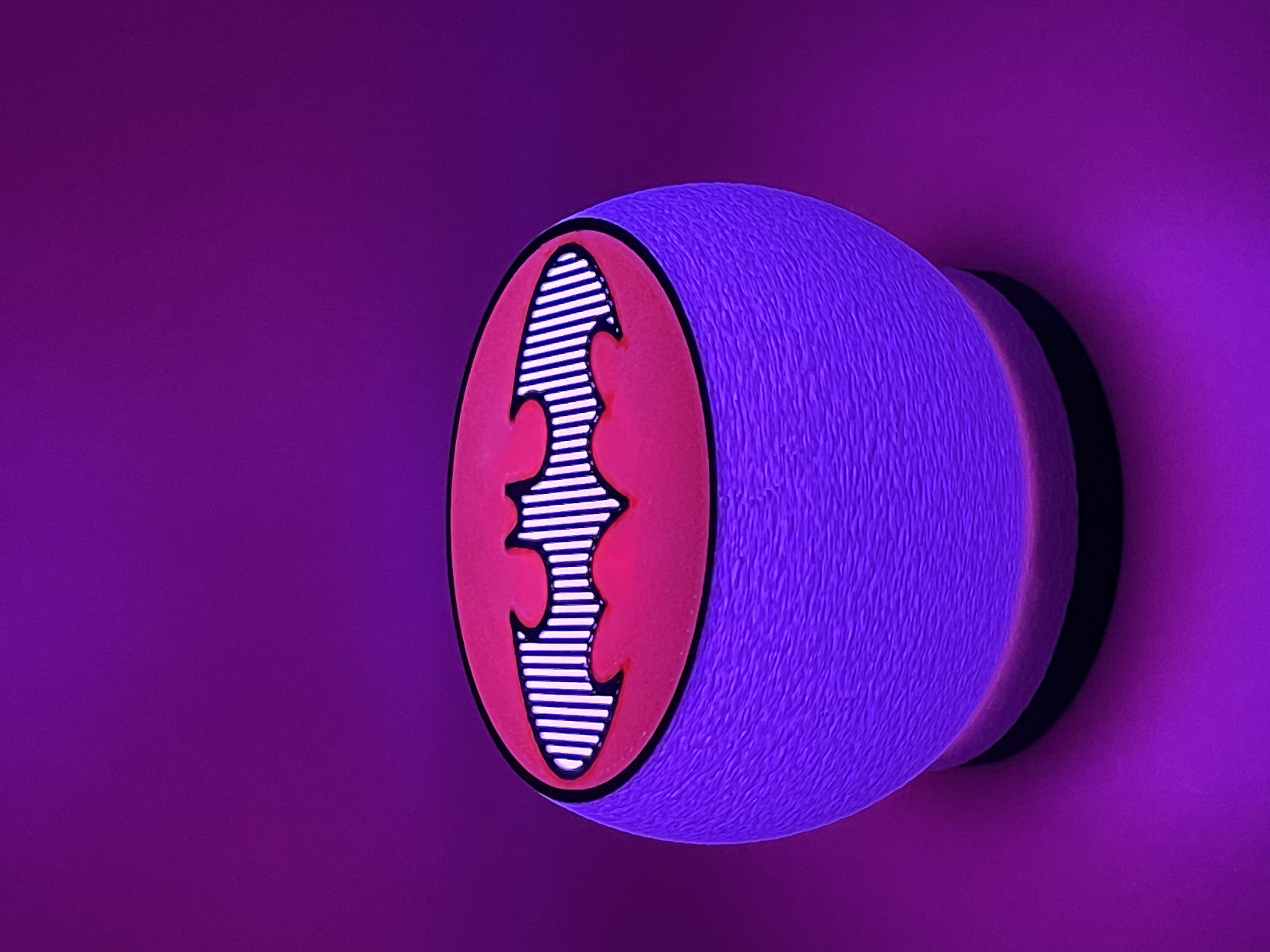 Gotham Glow: A Batman RGB Lamp Experience by Levytek | Printables Store