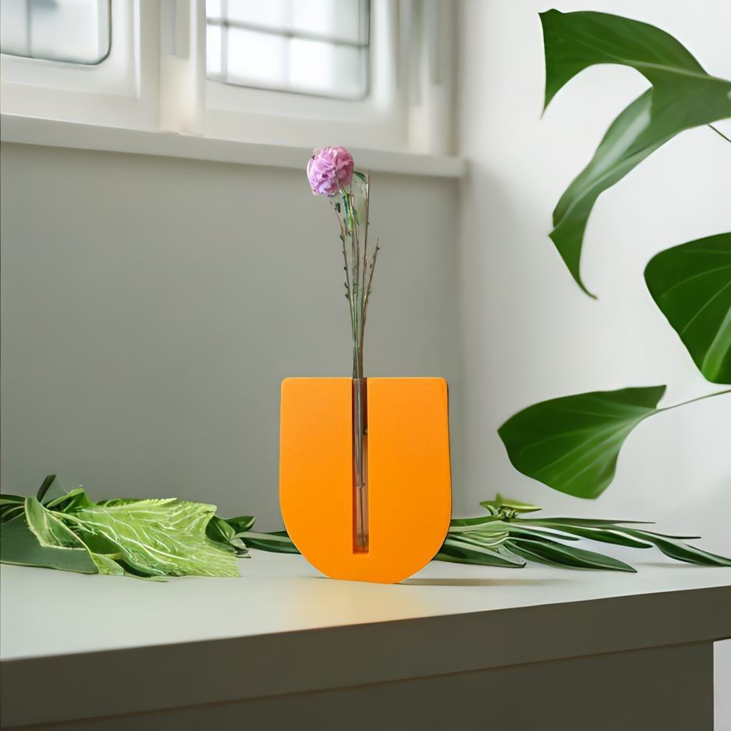 Minimalist Modern U Vase by Levytek | Printables Store