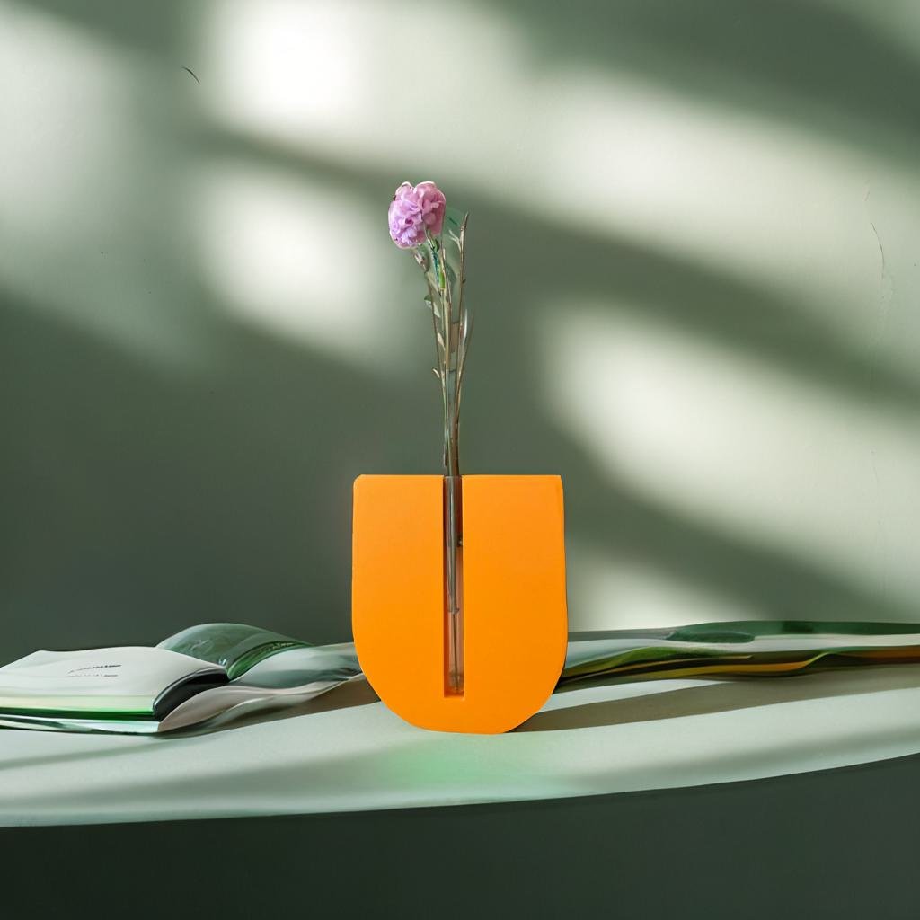 Minimalist Modern U Vase by Levytek | Printables Store