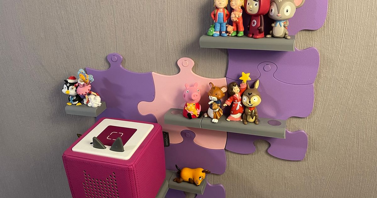 Magical Tonie Box / Tonie Figure shelf / holder / stand by Levytek ...