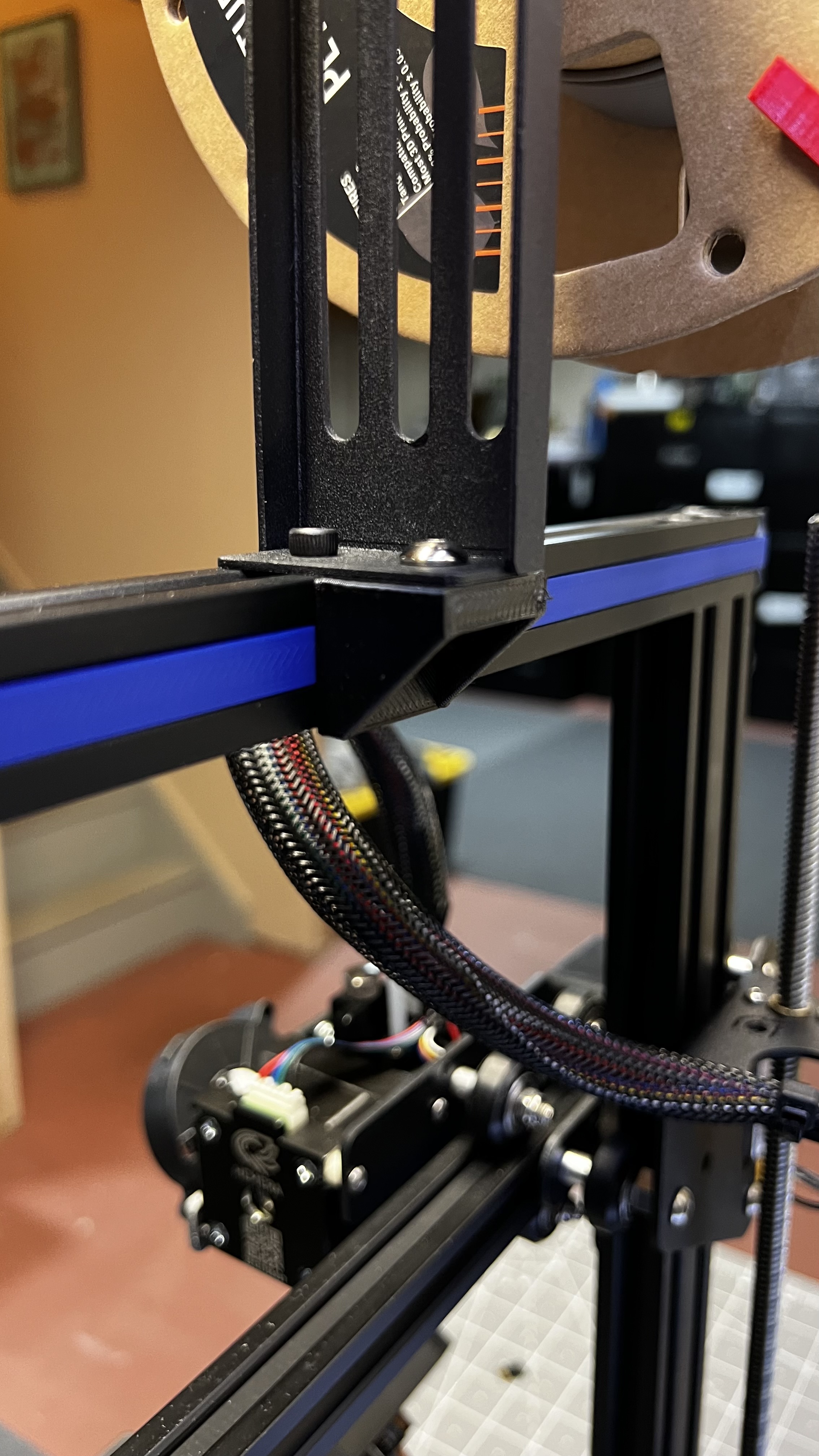 Ender 3 Spool Holder Adapter by Koosh | Download free STL model ...
