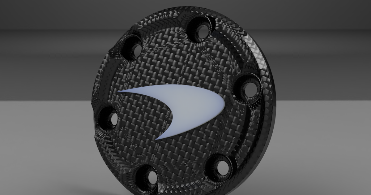 Logitech G29 McLaren front plate mod by My5tik | Download free STL ...