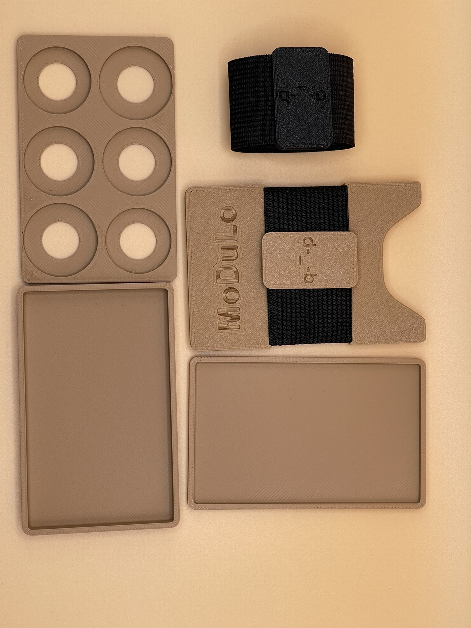 Modular Slim Wallet - Customizable Wallet Design by Levytek ...
