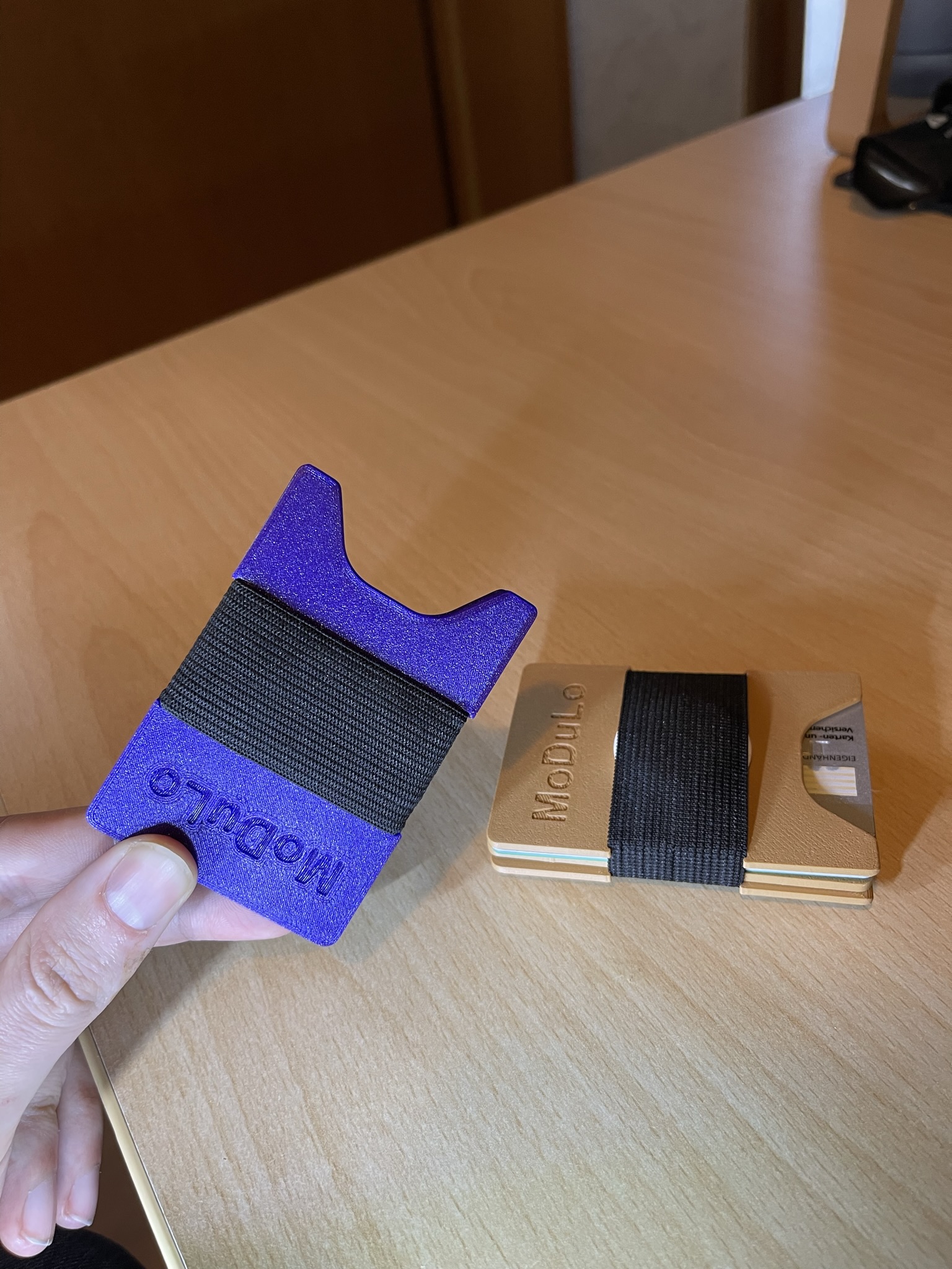 Modular Slim Wallet - Customizable Wallet Design by Levytek ...