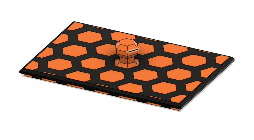 Prusa LCD Hex Cover by Honza | Download free STL model | Printables.com