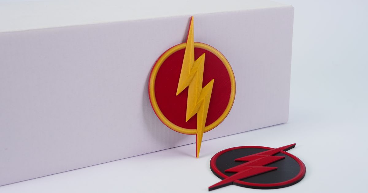 Flash Logo Magnet by Synth3D | Download free STL model | Printables.com