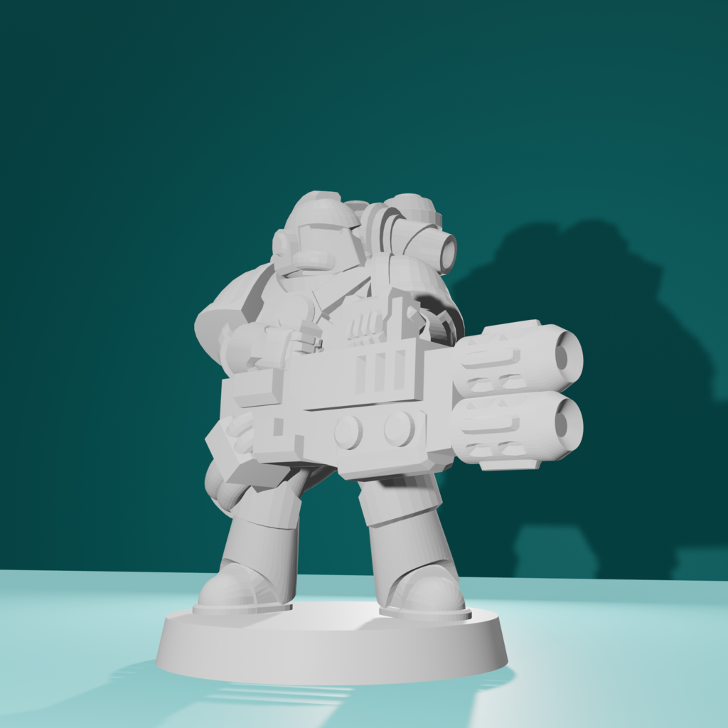 28mm Galactic Crusaders Plate Armour Marines by Artic_Potato | Download ...