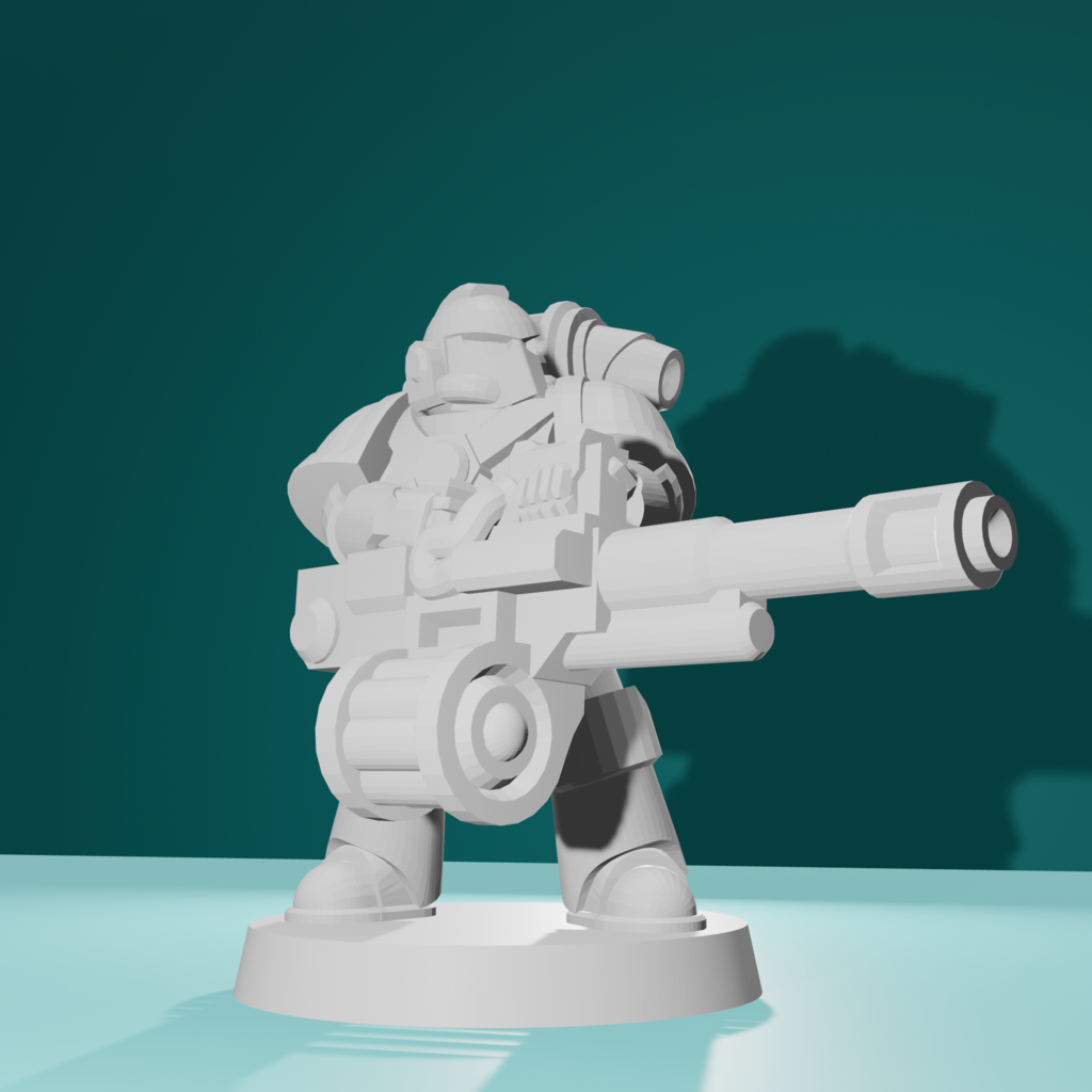 28mm Galactic Crusaders Plate Armour Marines by Artic_Potato | Download ...