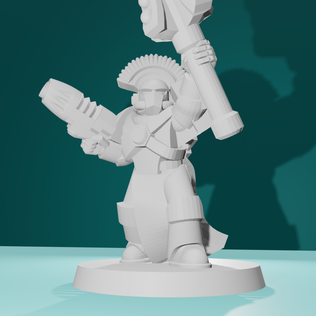 28mm Galactic Crusaders Plate Armour Marines by Artic_Potato | Download ...