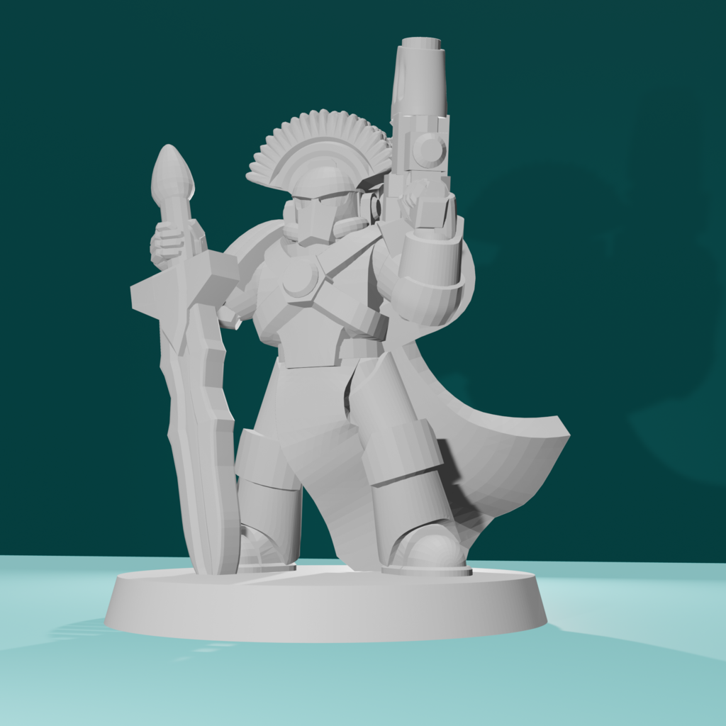 28mm Galactic Crusaders Plate Armour Marines by Artic_Potato | Download ...
