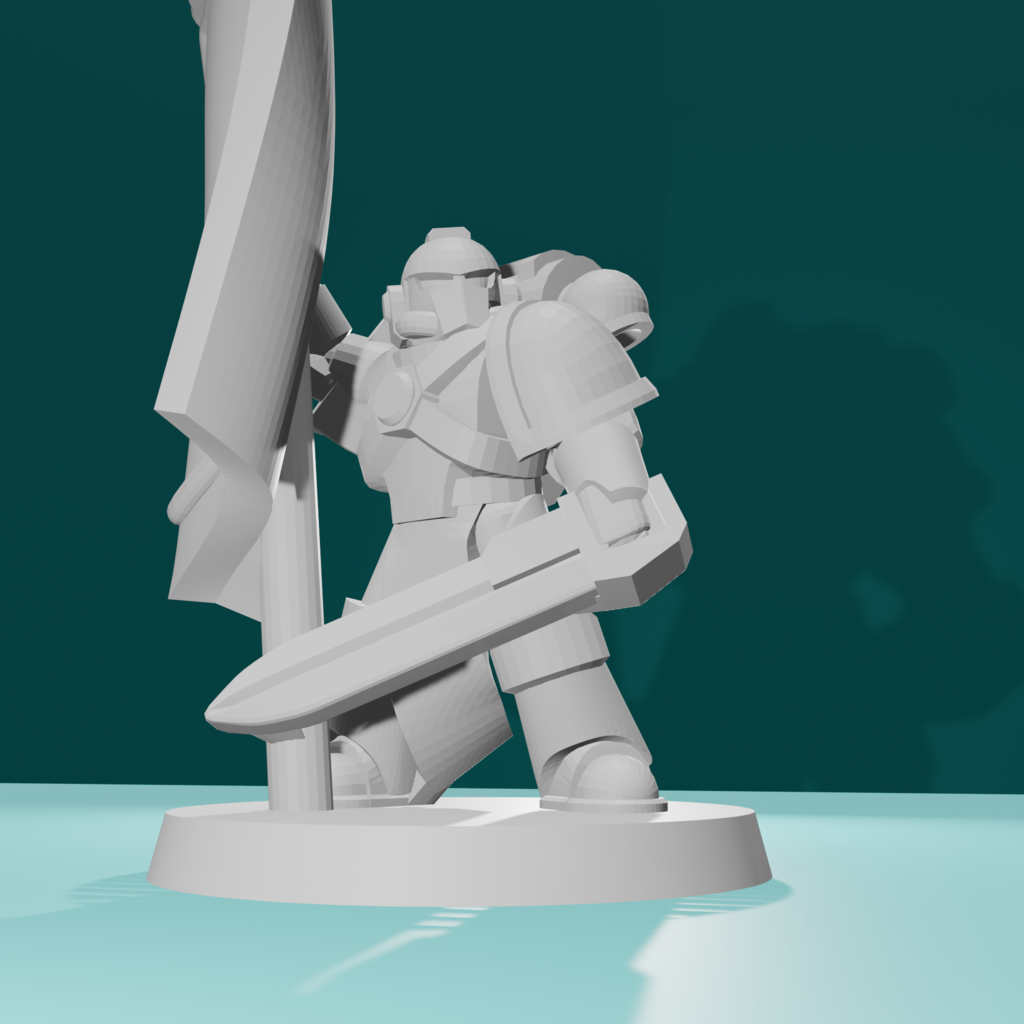 28mm Galactic Crusaders Plate Armour Marines by Artic_Potato | Download ...