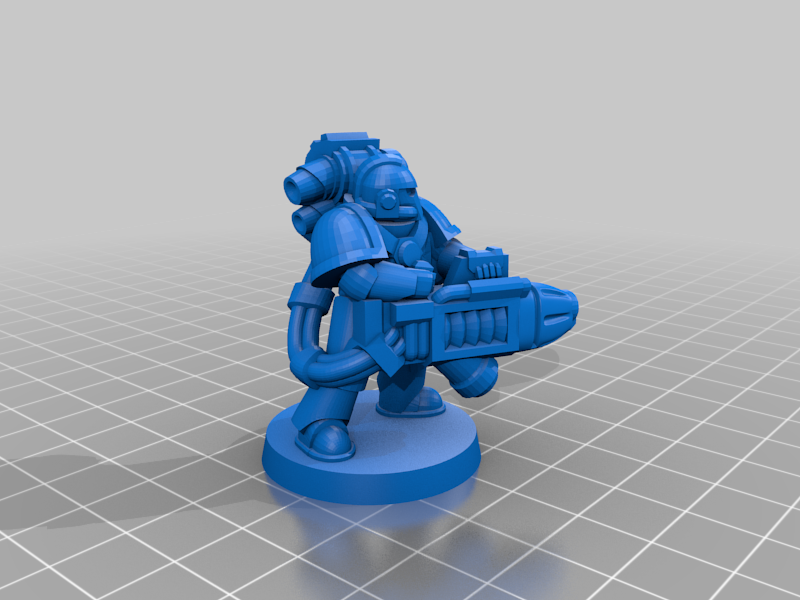 28mm Galactic Crusaders Plate Armour Marines by Artic_Potato | Download ...