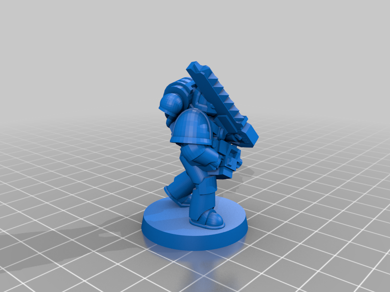 28mm Galactic Crusaders Plate Armour Marines by Artic_Potato | Download ...