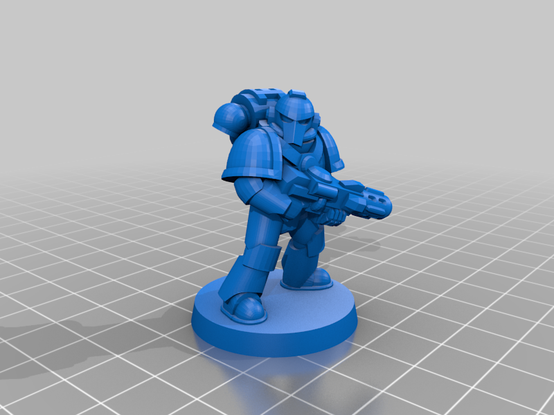 28mm Galactic Crusaders Plate Armour Marines by Artic_Potato | Download ...