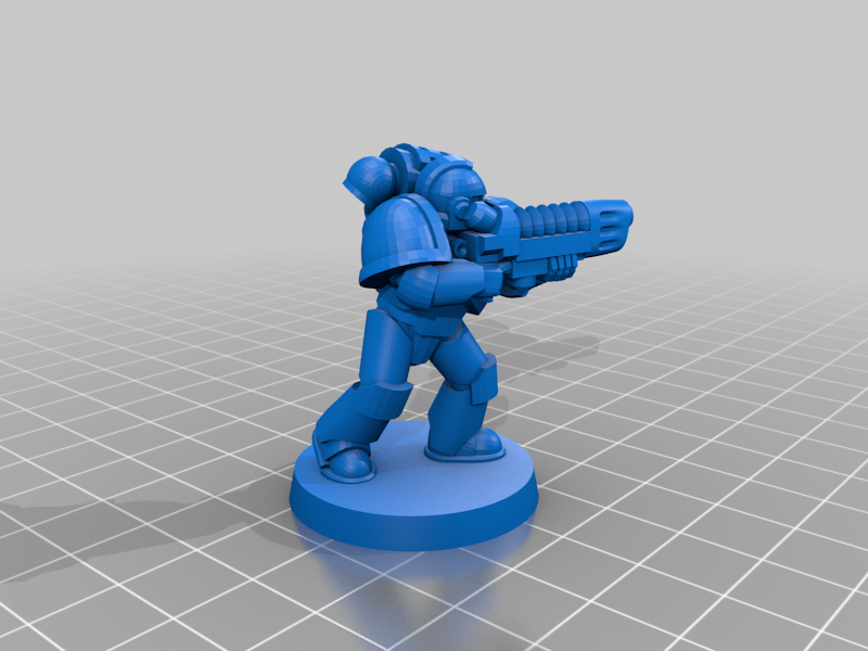 28mm Galactic Crusaders Plate Armour Marines by Artic_Potato | Download ...