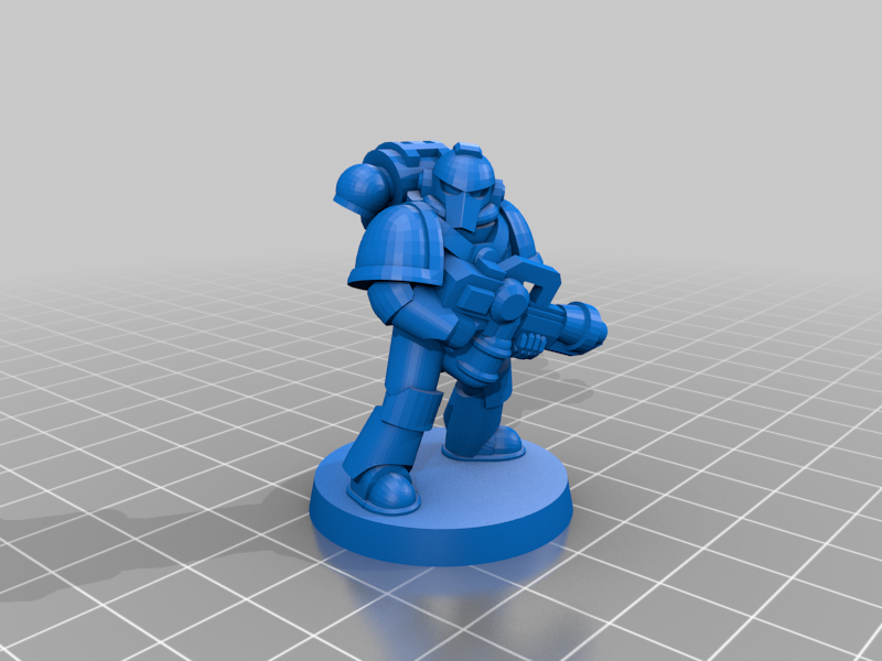 28mm Galactic Crusaders Plate Armour Marines by Artic_Potato | Download ...