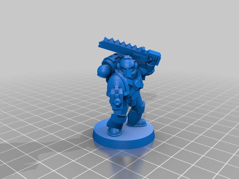 28mm Galactic Crusaders Plate Armour Marines by Artic_Potato | Download ...