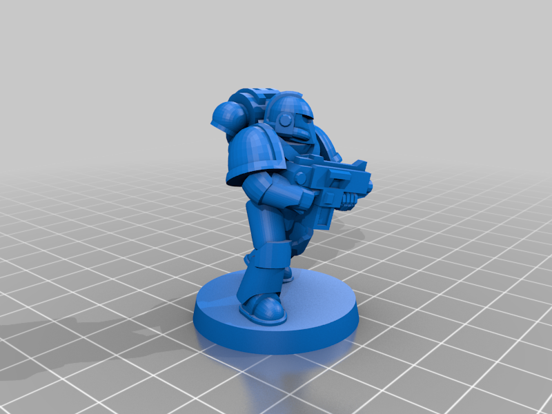 28mm Galactic Crusaders Plate Armour Marines by Artic_Potato | Download ...