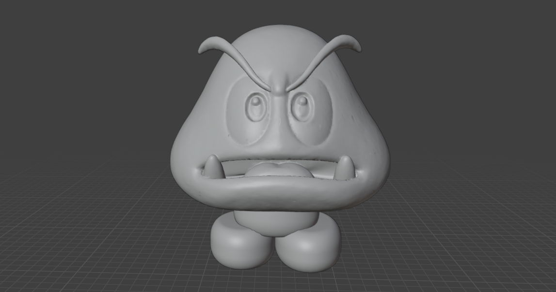 Goomba from Mario by 3dprinterguy | Download free STL model ...