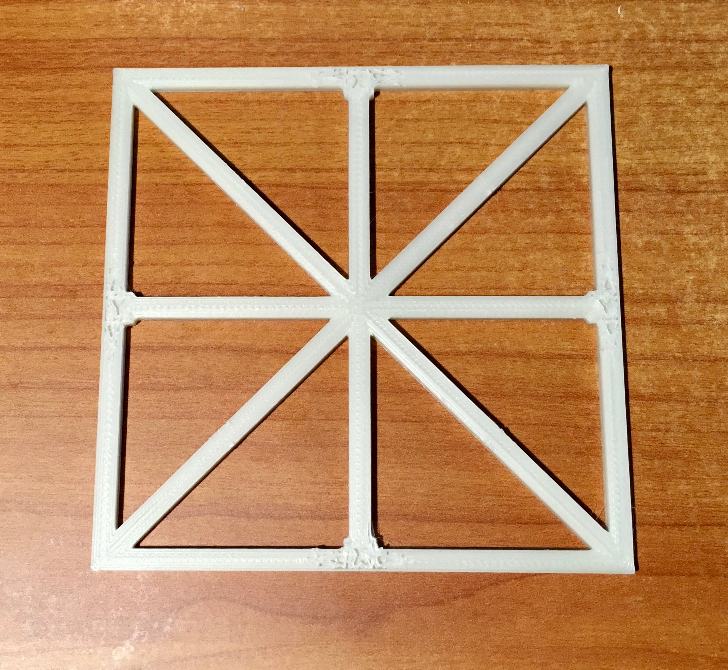 XY Calibration Square - 100mm by JohnOCFII | Download free STL model ...