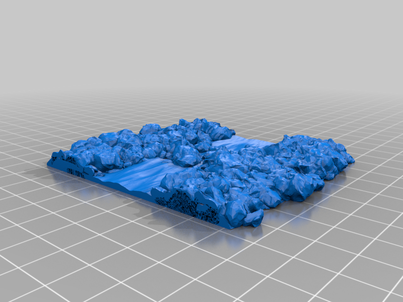 28mm River Terrain by Udo's 3D World | Download free STL model ...