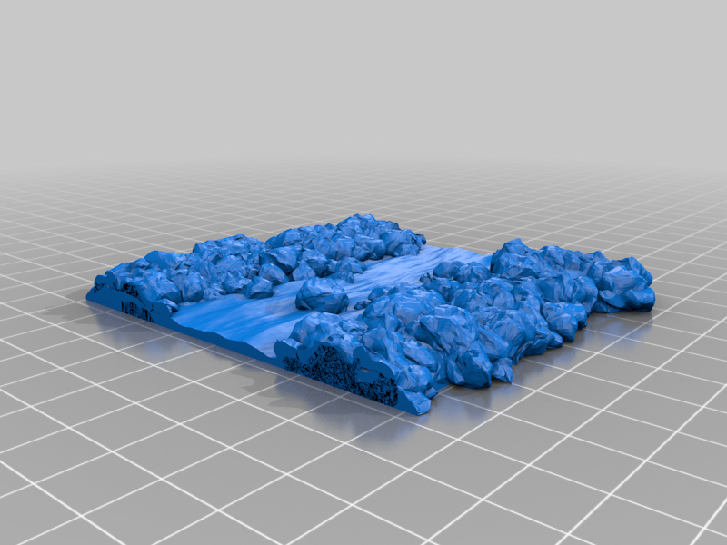 28mm River Terrain by Udo's 3D World | Download free STL model ...