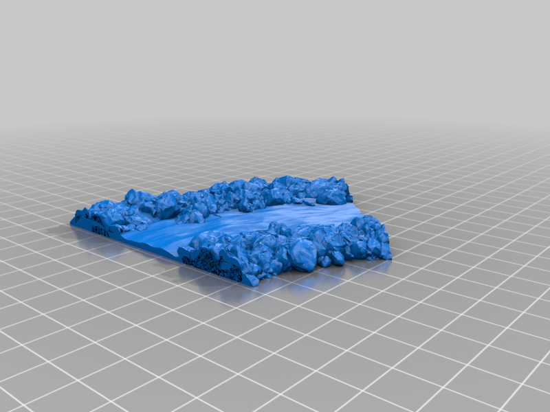 28mm River Terrain by Udo's 3D World | Download free STL model ...
