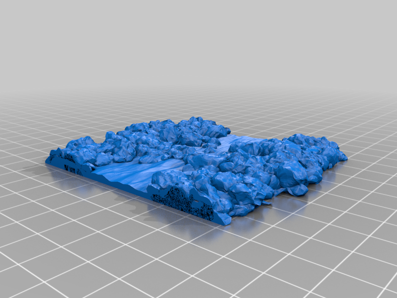 28mm River Terrain by Udo's 3D World | Download free STL model ...