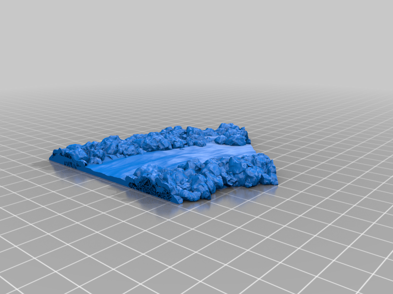 28mm River Terrain by Udo's 3D World | Download free STL model ...