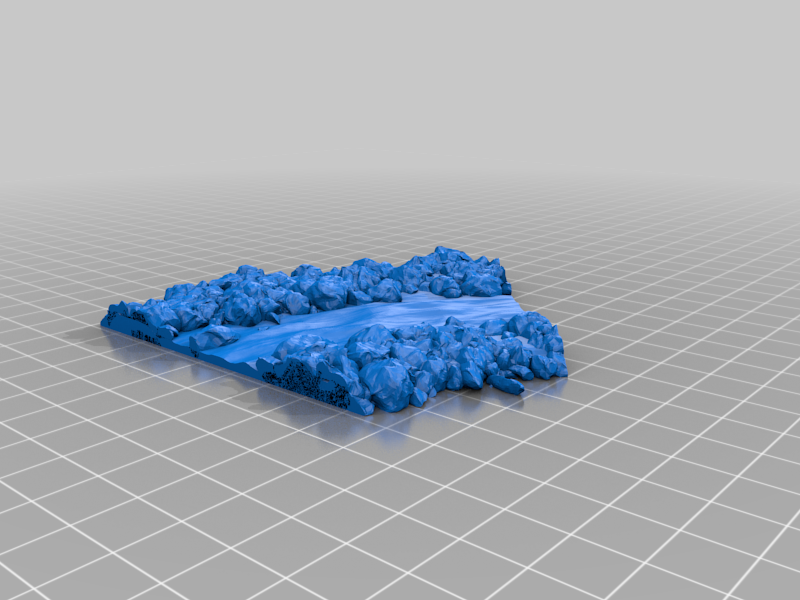28mm River Terrain by Udo's 3D World | Download free STL model ...
