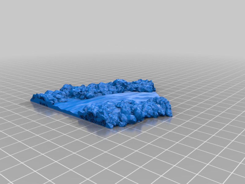 28mm River Terrain by Udo's 3D World | Download free STL model ...