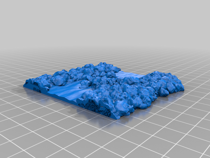 28mm River Terrain by Udo's 3D World | Download free STL model ...