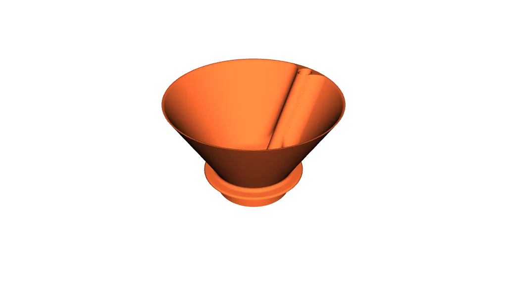 Tiltop Vented Funnel For Hydroponic by Juan Arreola | Download free STL ...