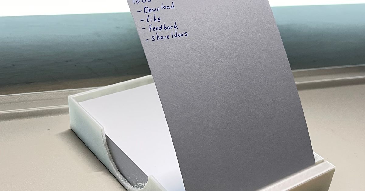 ToDo Organizer by wernerlat | Download free STL model | Printables.com