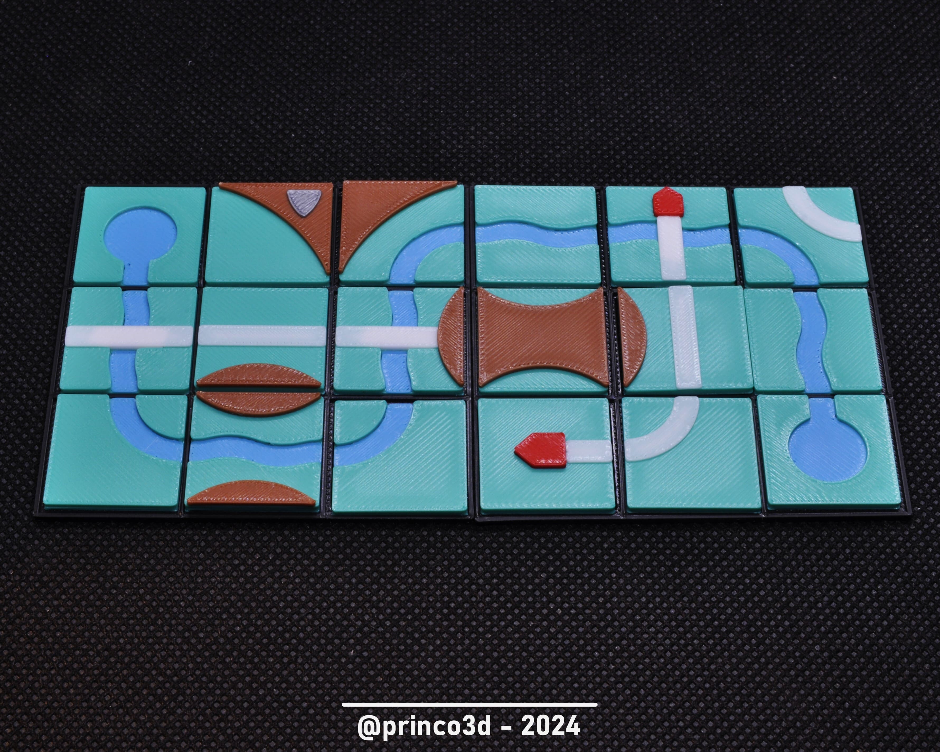 Could Be a Pocket Carcassonne by PrinCo 3D | Download free STL model ...