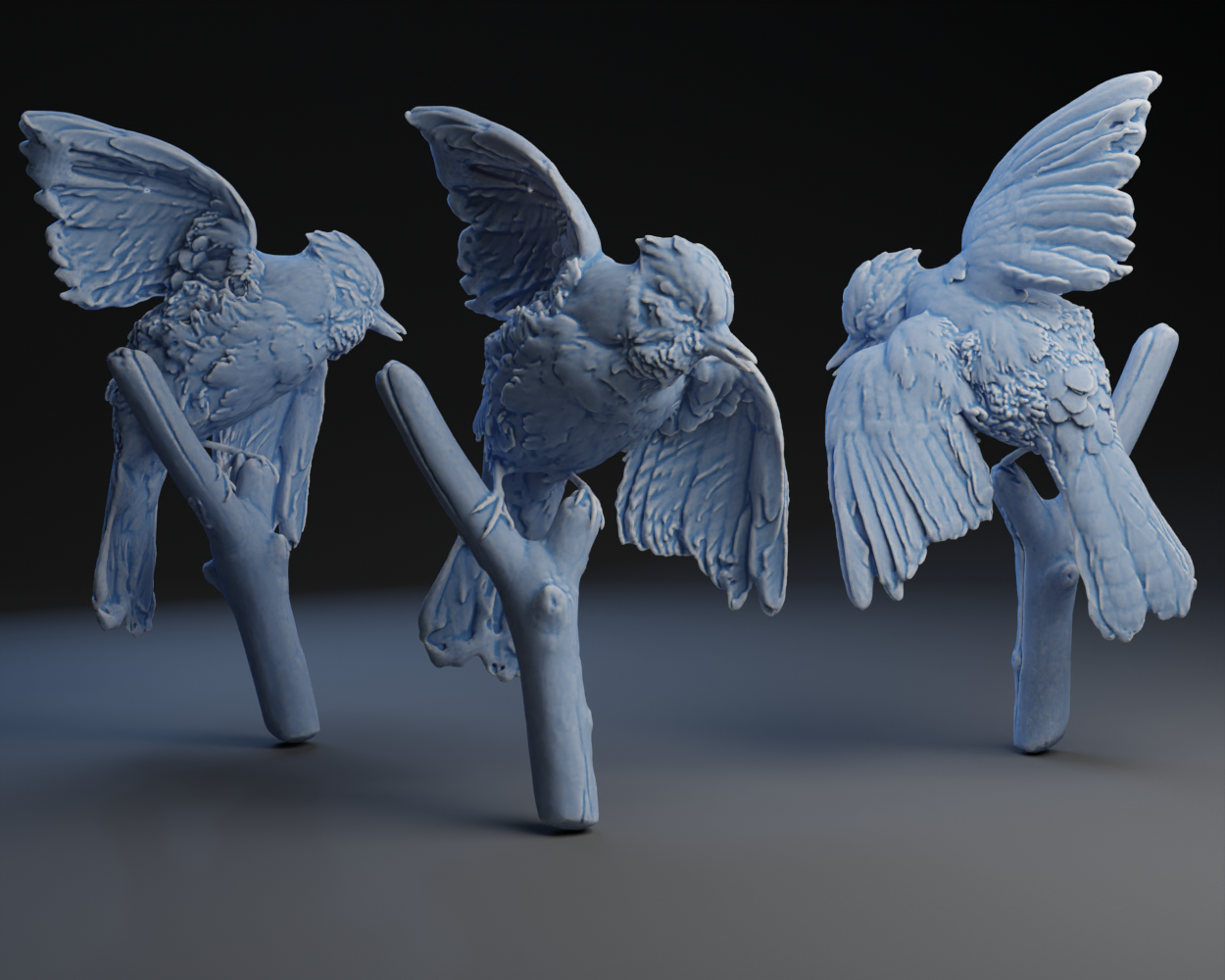 Put A Bird On it 3: Blue Jay by Peter Farell | Download free STL model ...