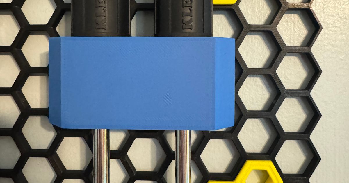 Hex Driver (Socket) Holder for Honeycomb Storage Wall by Paul Aughey | Download free STL model ...