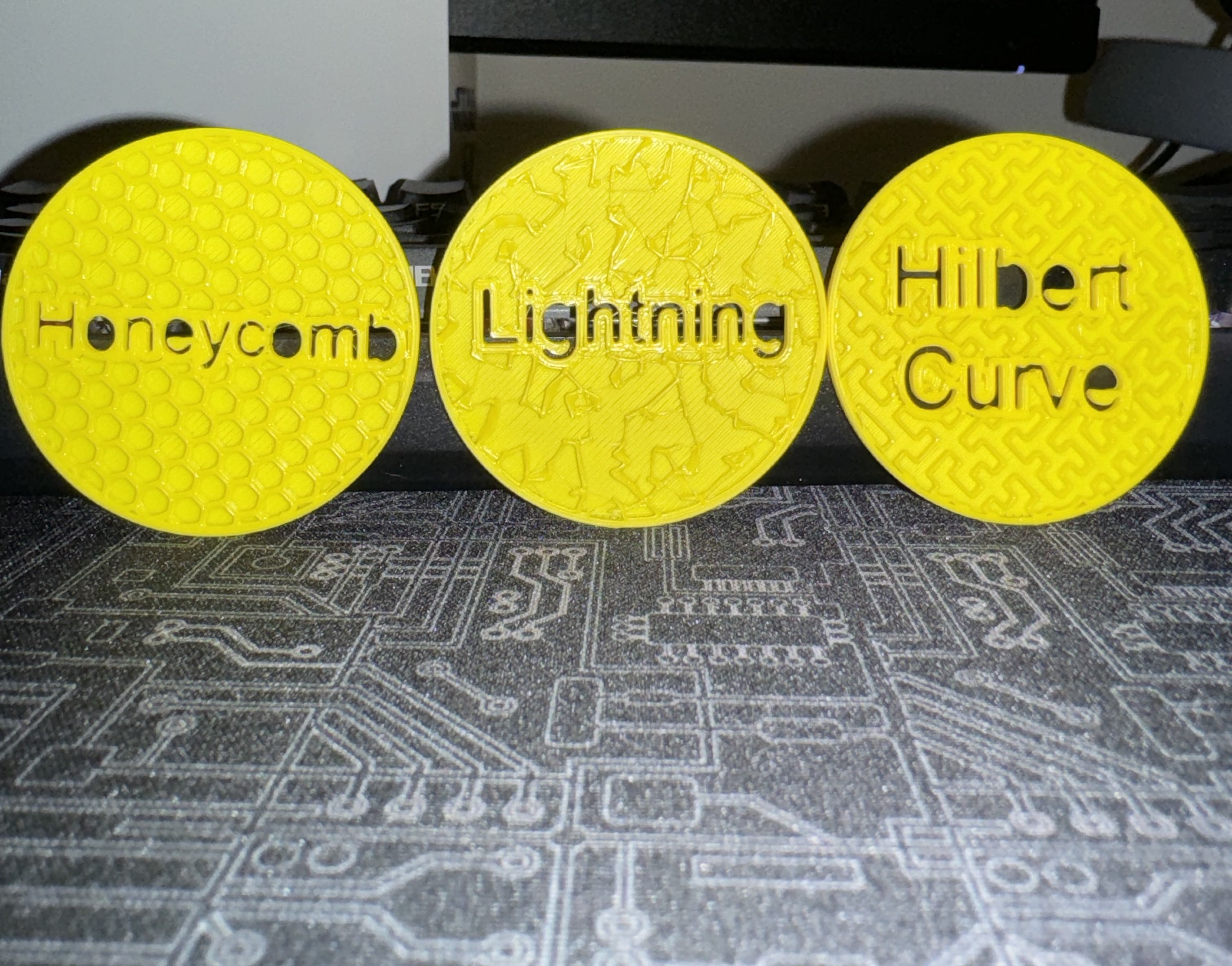 Bambu Lab Infill Swatches by Mr. Flammable | Download free STL model ...