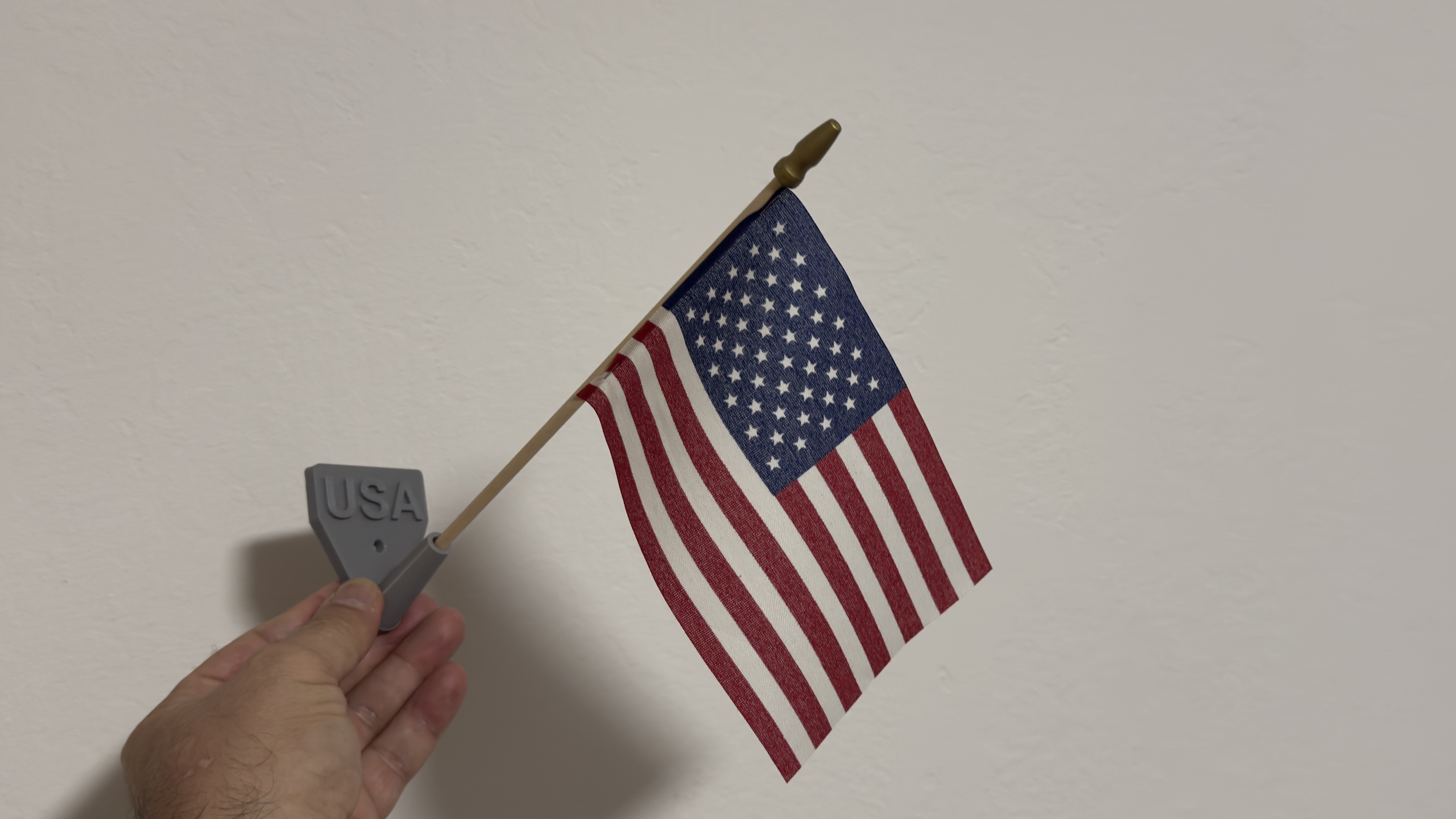 USA Banner Holder by MARK | Download free STL model | Printables.com